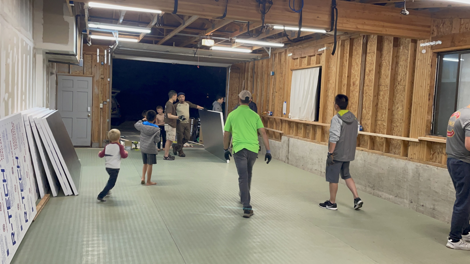 Building a subfloor for Judo/BJJ mats - Washington Judo Academy ...